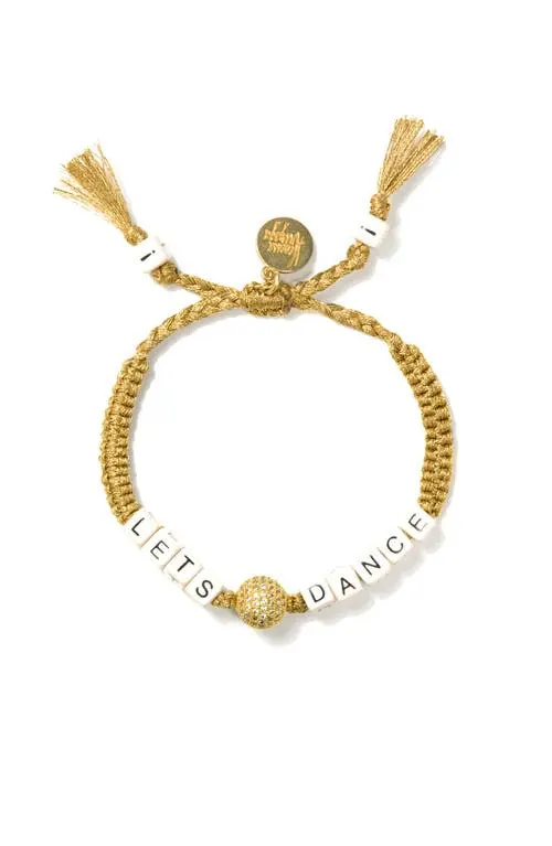 VENESSA ARIZAGA Let's Dance Beaded Charm Bracelet - Gold