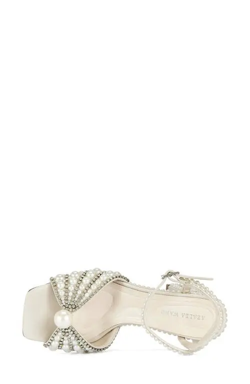 AZALEA WANG Esteva Crystal Studded Sandal