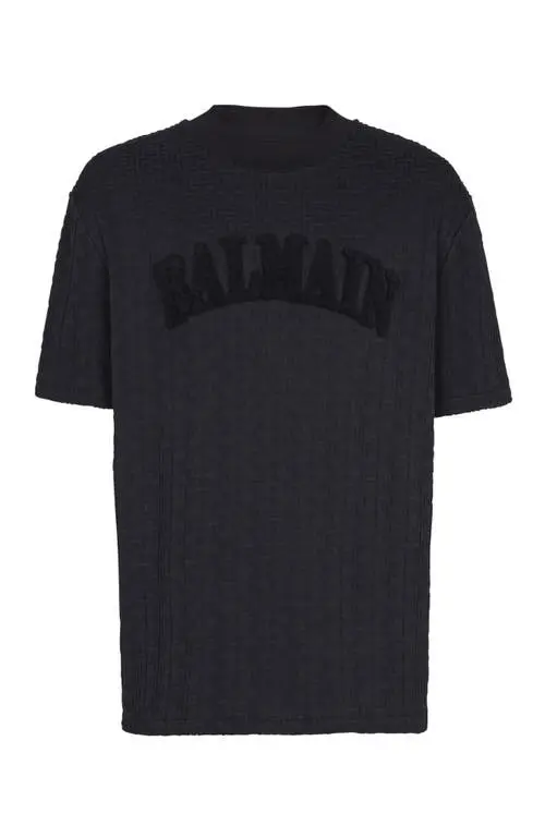 Balmain Terry Monogram T-shirt
