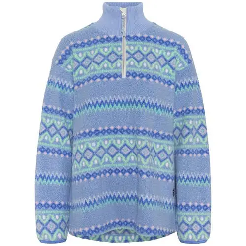 Kari Traa Ruthie Midlayer 1/2-zip Fleece Shirt - Iris