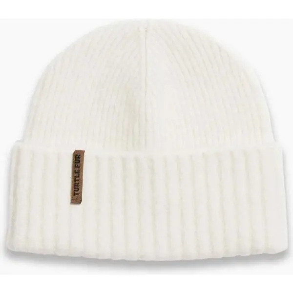 Turtle Fur Wool Polly Beanie - Ivory