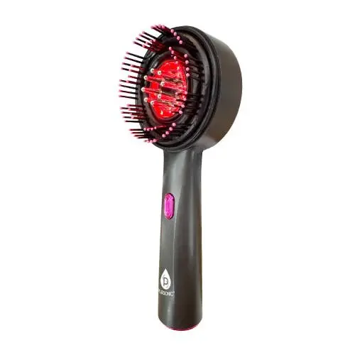 PURSONIC 3-in-1 Light Scalp & Hair Growth Brush - Black