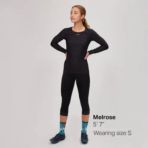 GOREWEAR Windstopper Base Layer Thermo Long-sleeve Shirt - Black