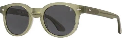 AMERICAN OPTICAL Hadley 48mm Round Polarized Sunglasses - Sage - Gyn-p