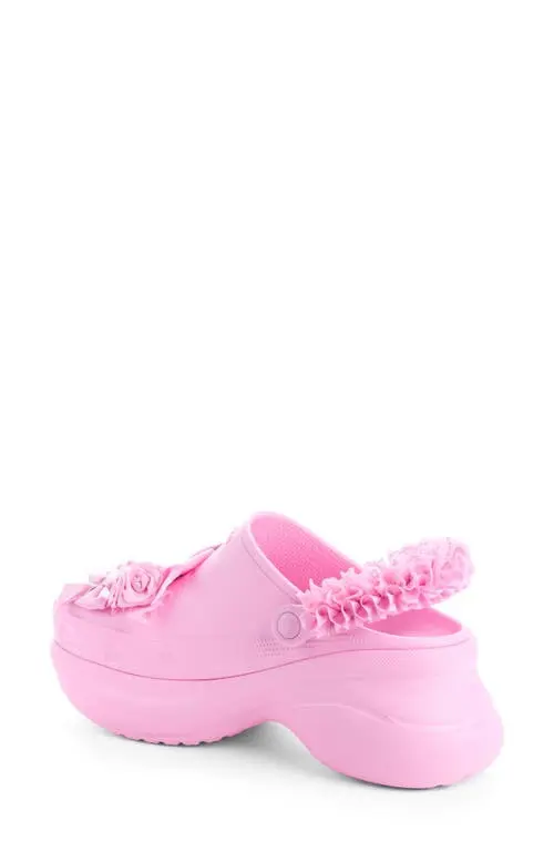 Balenciaga X Crocs Satin Ribbon Clog - Light Pink