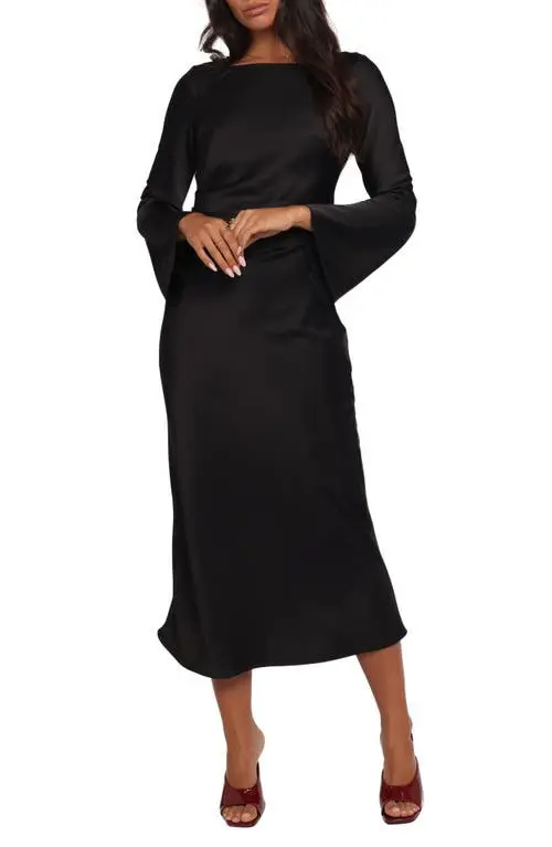 PETAL & PUP Kalyssa Long Sleeve Cocktail Dress