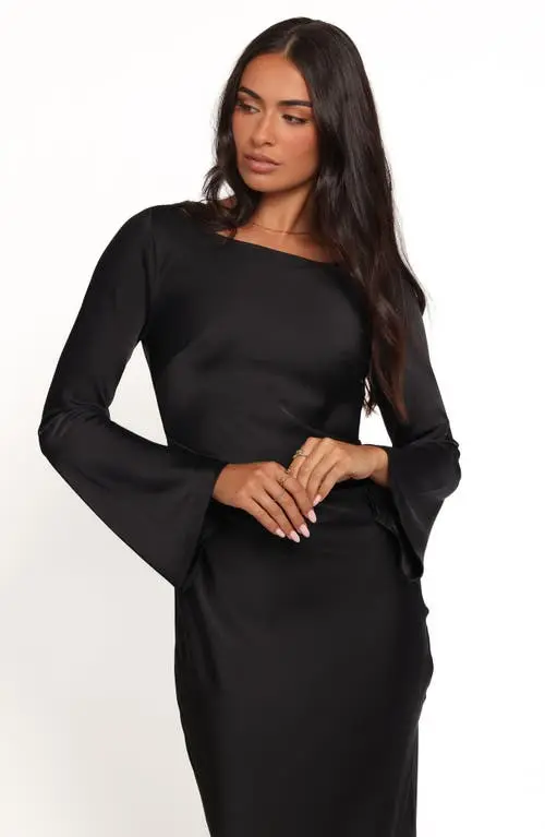 PETAL & PUP Kalyssa Long Sleeve Cocktail Dress