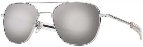 AMERICAN OPTICAL Original Pilot 52mm Aviator Sunglasses - Silver - Gnn-p