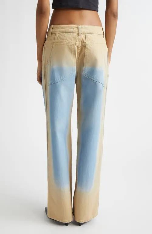 Eckhaus Latta Wide Leg Jeans - Sandbar