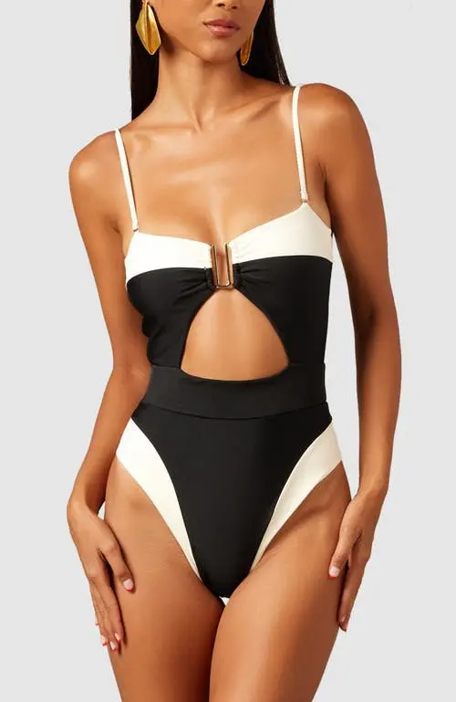 MBM SWIM Cherish One-piece Swimsuit - Black