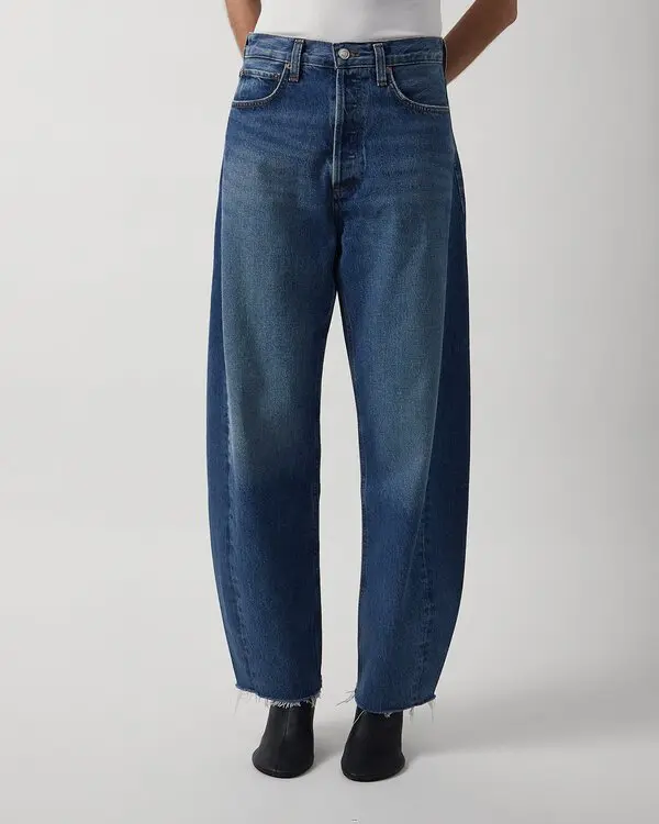 AGOLDE Luna Pieced Split Jeans