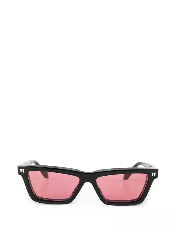 Off-White Cambridge Square-frame Sunglasses - Black