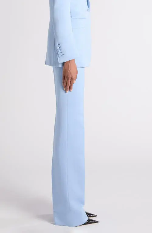 TOM FORD Washed Duchesse Satin Trousers - Mineral Blue