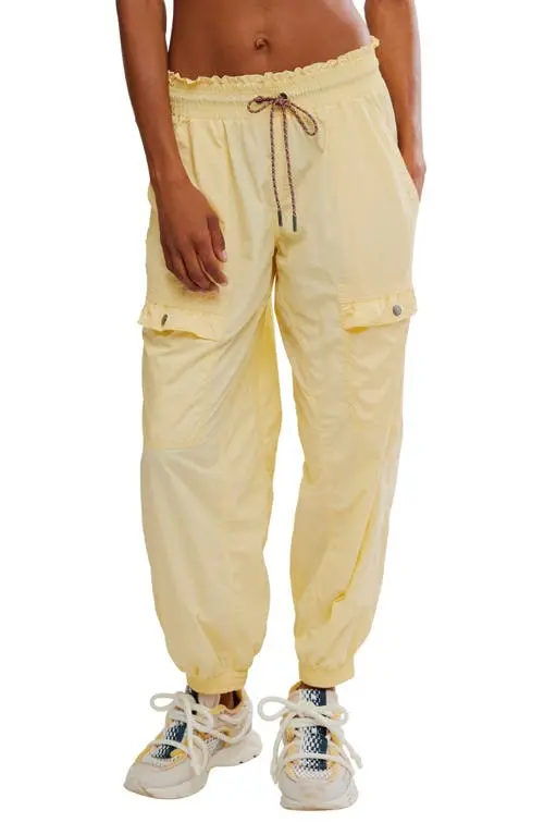 Free People Rogue Paperbag Cargo Pants - Sunlit Yellow