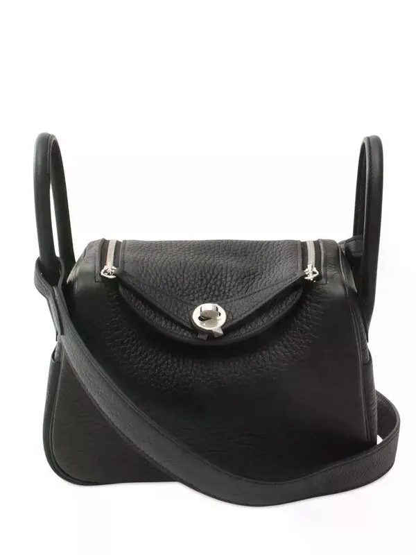 Hermès 2024 Mini Lindy Satchel - Black