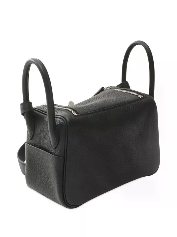 Hermès 2024 Mini Lindy Satchel - Black