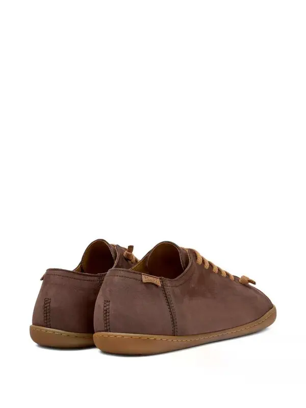 Camper Peu Cami Leather Lace Up Sneakers - Brown