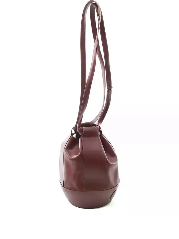Cartier 2010s Mast Line Leather Bucket Bag
