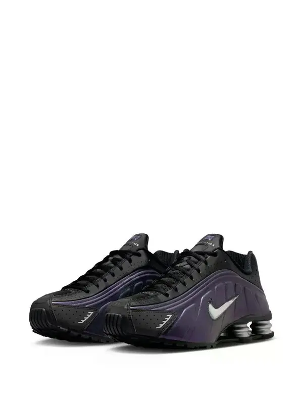Nike Shox R4 Lace-up Sneakers - Black