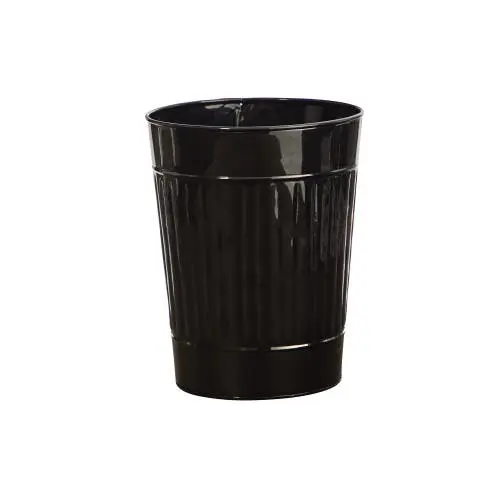 NEARLY NATURAL 10-in Farmhouse Country Pail Planter - Black