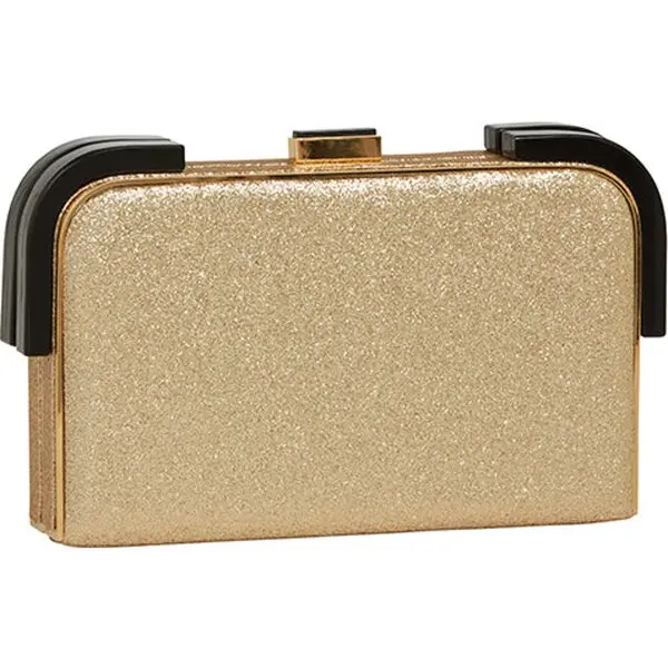 LARALLAN Liz Glitter Clutch