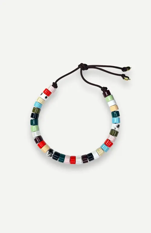 HER NEW TRIBE Multi Candy Beaded Necklace - Bead Two