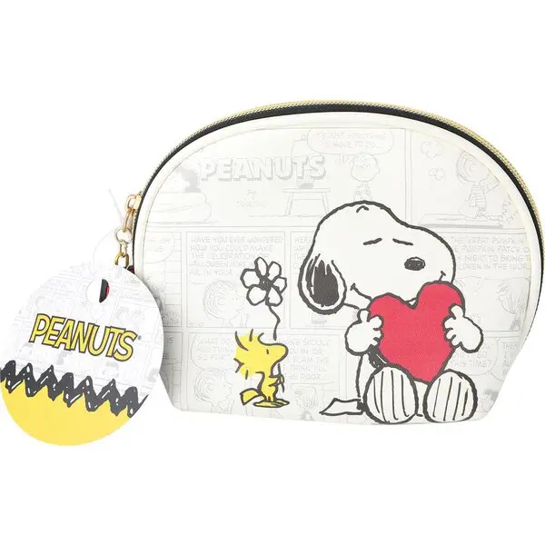 PEANUTS Snoopy Cosmetic Bag Set - White/ Multi
