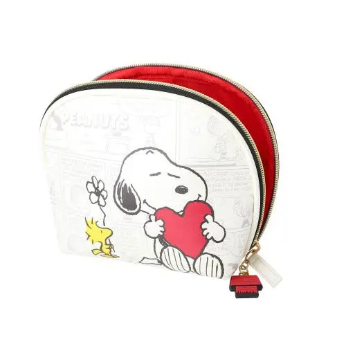 PEANUTS Snoopy Cosmetic Bag Set