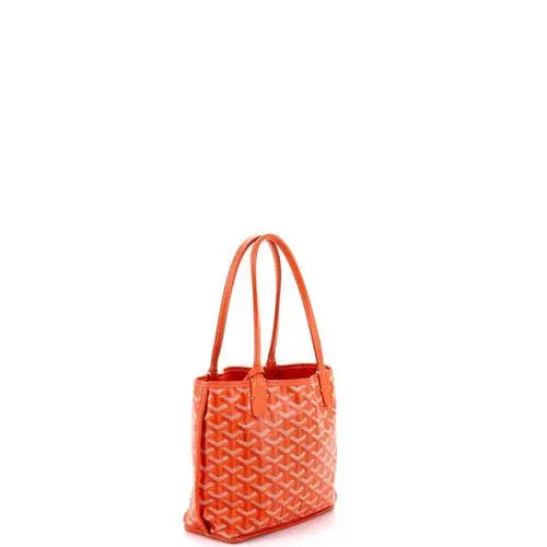 Goyard Anjou Reversible Tote Coated Canvas Mini - Orange