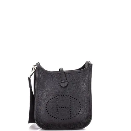 Hermès Evelyne Bag Gen Iii Clemence Tpm - Black