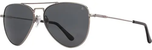 AMERICAN OPTICAL Fletcher 59mm Aviator Sunglasses - Pewter - Gyn
