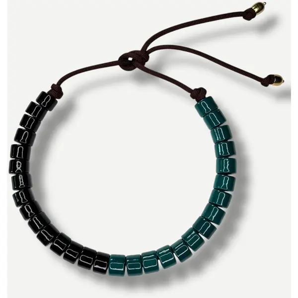 HER NEW TRIBE Bead Two Split Candy Necklace - Bottle & Tap