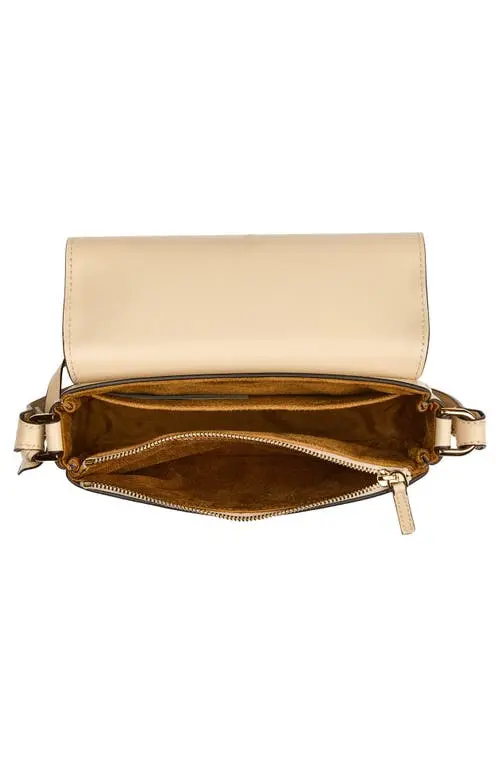 Versace Mini Tag Leather Shoulder Bag