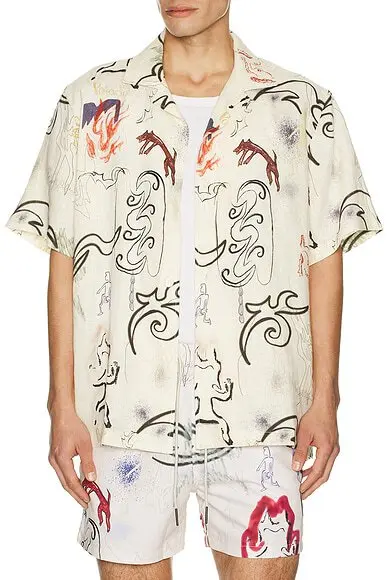 Oas Paradox Cuba Shirt - Light Multi