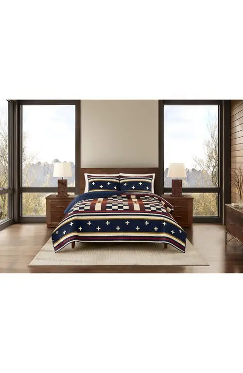 Pendleton Scout Stripe Quilt & Shams Set