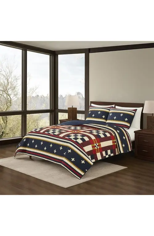 Pendleton Scout Stripe Quilt & Shams Set