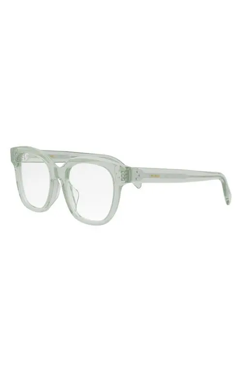 Celine 3 Dots 51mm Round Optical Glasses