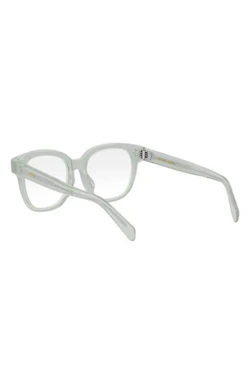 Celine 3 Dots 51mm Round Optical Glasses