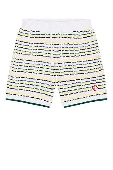 Casablanca Tuck Stitch Shorts