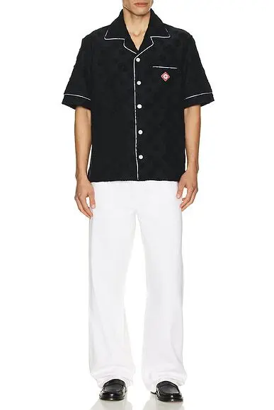 Casablanca Towelling Monogram Shirt