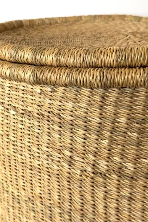MBARE Handwoven Hamper With Lid