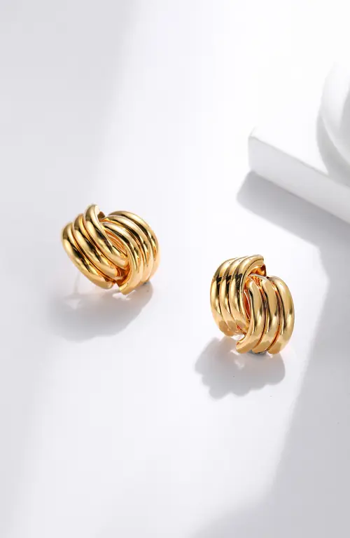 KELLERY Love Knot Stud Earrings