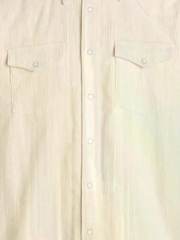 Nn07 Ricky Corduroy-effect Button Shirt