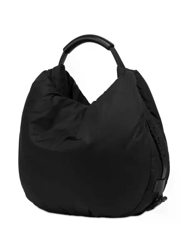 Moschino Lettering Medium Shoulder Bag - Black