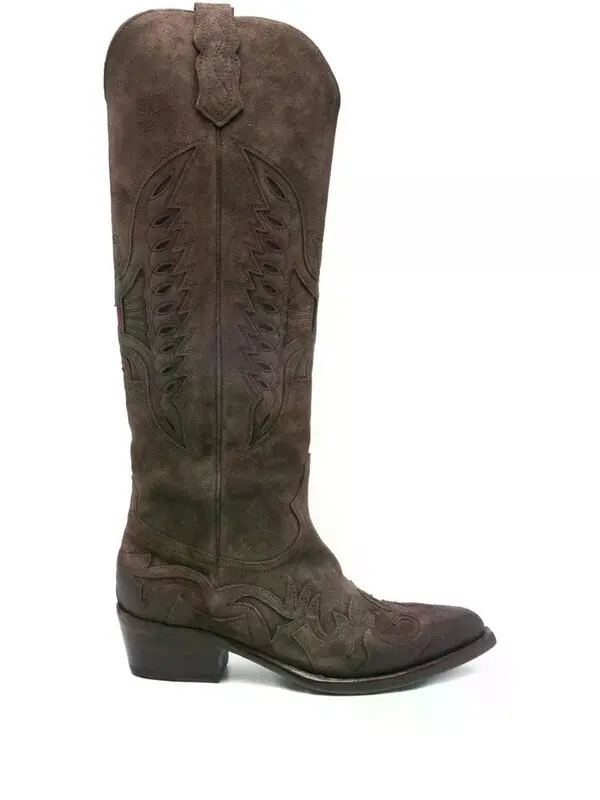 DAMY Embroidered Cowboy Boots