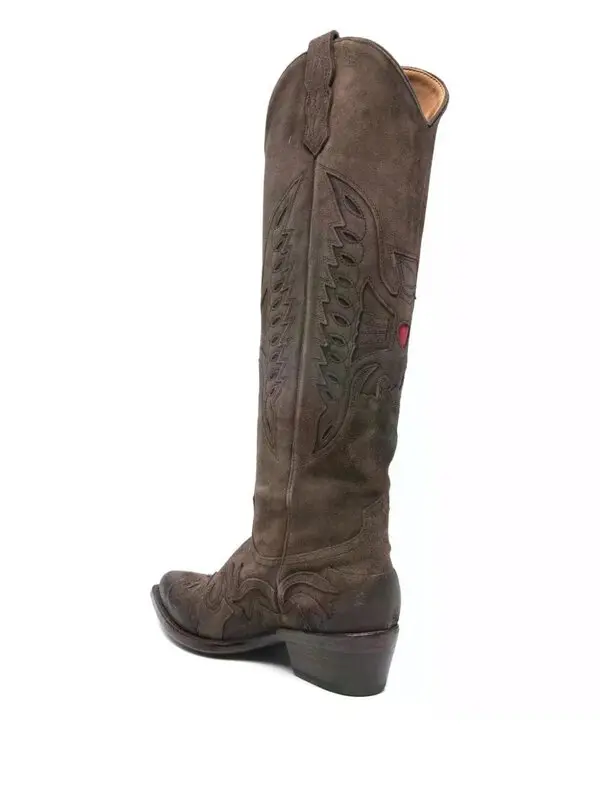 DAMY Embroidered Cowboy Boots