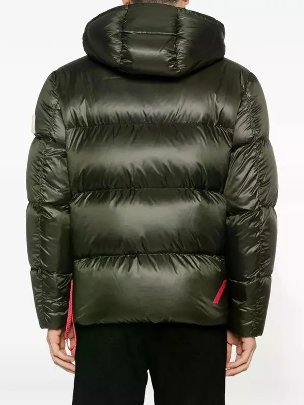 AFTER/LABEL Logo-patch Padded Coat