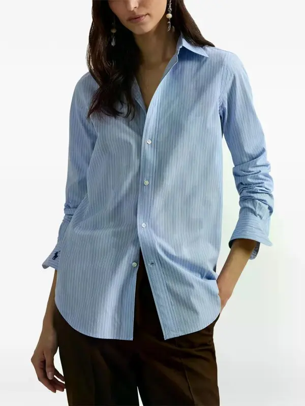 Polo Ralph Lauren Stretch Slim Fit End-on-end Cotton Shirt