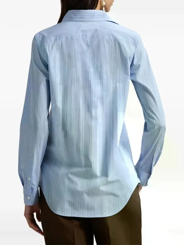 Polo Ralph Lauren Stretch Slim Fit End-on-end Cotton Shirt