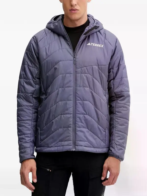 Adidas Hooded Zip-fastening Jacket